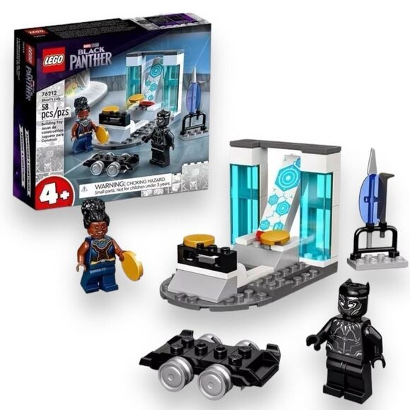 Lego | Toys | Lego Marvel Blackpanther Shuris Lab 7622 Building Toy Set ...